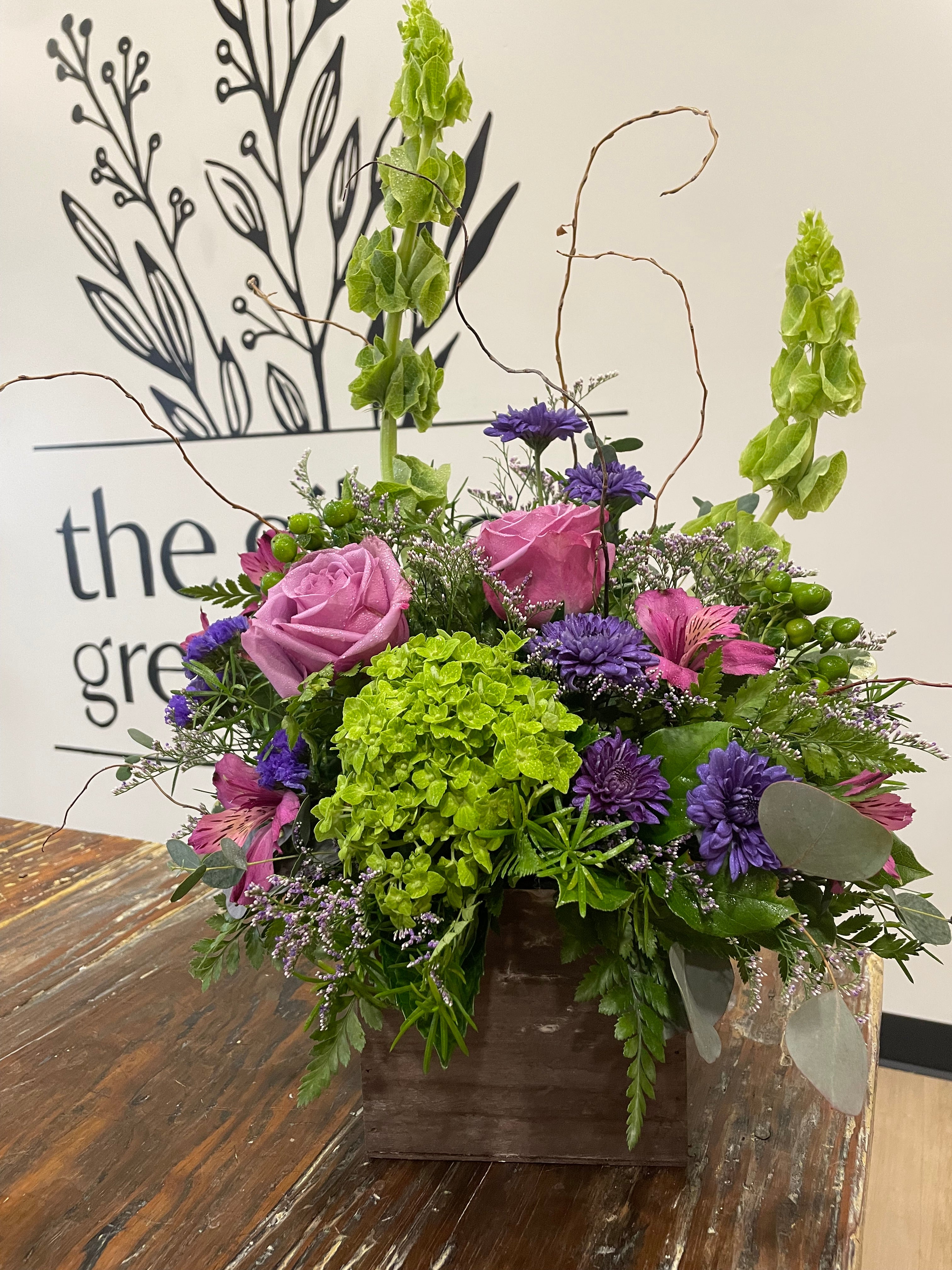 Large Mixed Flower Box – The Gilded Greenhouse